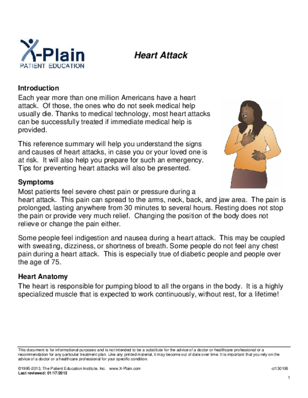 (PDF) Heart Attack
