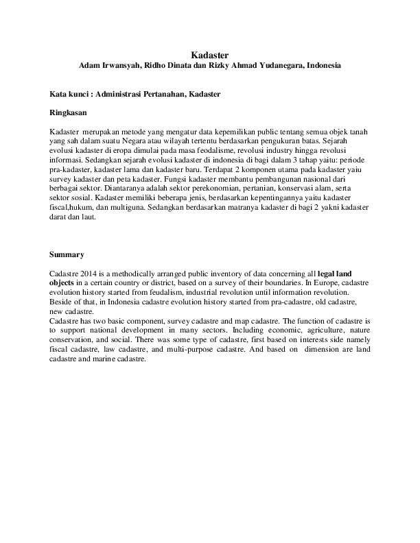 Kadaster