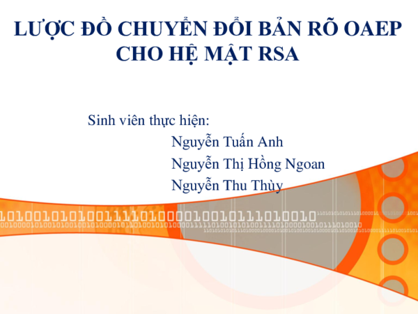 (PPT) AT7A 05 01 Lược dồ OAEP Slide