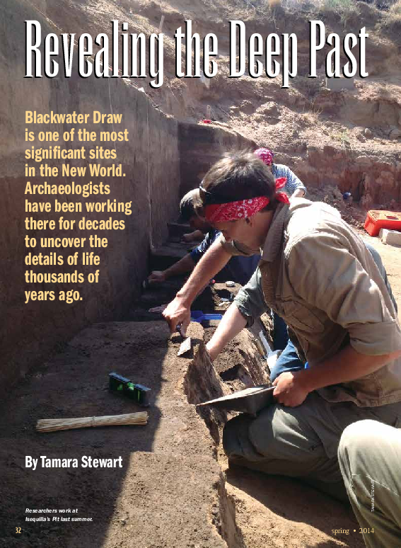 (PDF) Revealing the Deep Past - New Research at Blackwater Draw ...