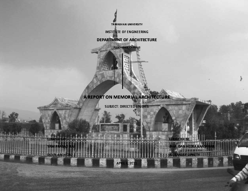 (PDF) Memorial Architecture