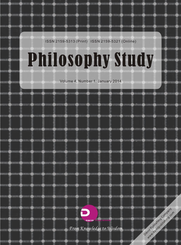 (PDF) Philosophy Study 2014-01 | Philosophy Study - Academia.edu