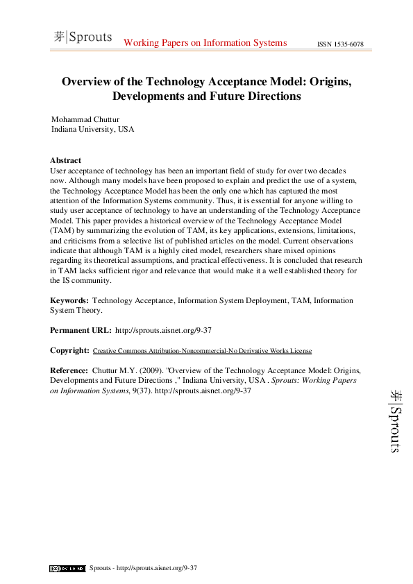 (PDF) Working Papers on Information Systems Overview of the Technology ...