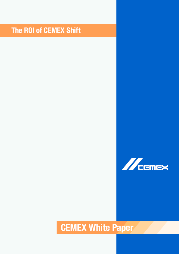 (PDF) The ROI of CEMEX Shift CEMEX White Paper