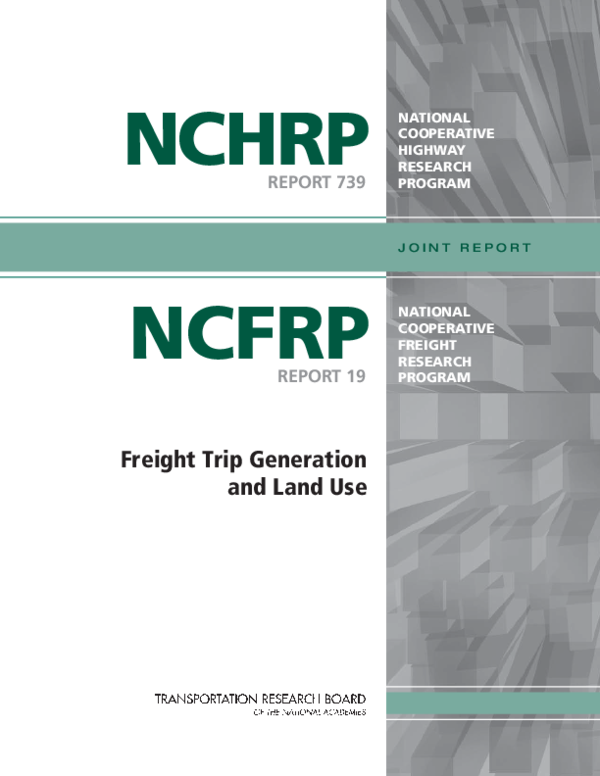 (PDF) Freight Data Collection Framework: Final Report | Miguel Jaller ...