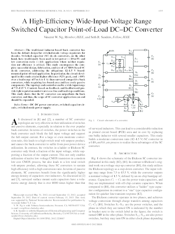 (PDF) A High-Efficiency Wide-Input-Voltage Range Switched Capacitor ... (PDF) A High-Efficiency Wide-Input-Voltage Range Switched Capacitor ...