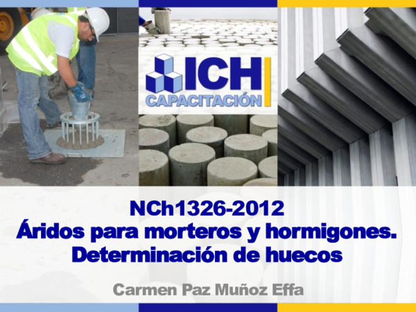 Pdf Nch1326 2012 Áridos Para Morteros Y Hormigones Determinación De