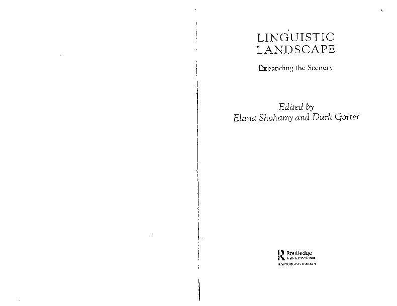 (PDF) Authorship in the linguistic landscape: A multimodal-performative ...