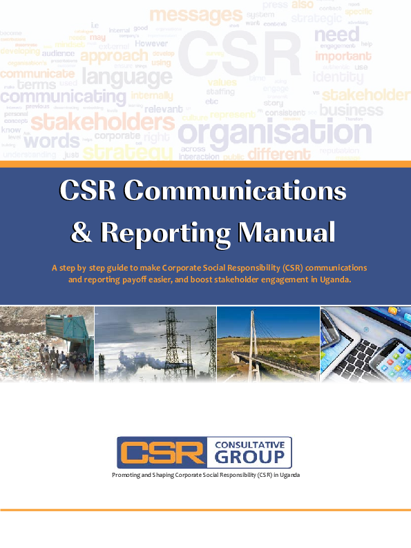 (PDF) CSR Communications & Reporting Manual