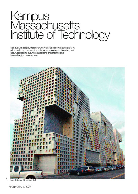 (PDF) Kampus Massachusetts Institute of Technology