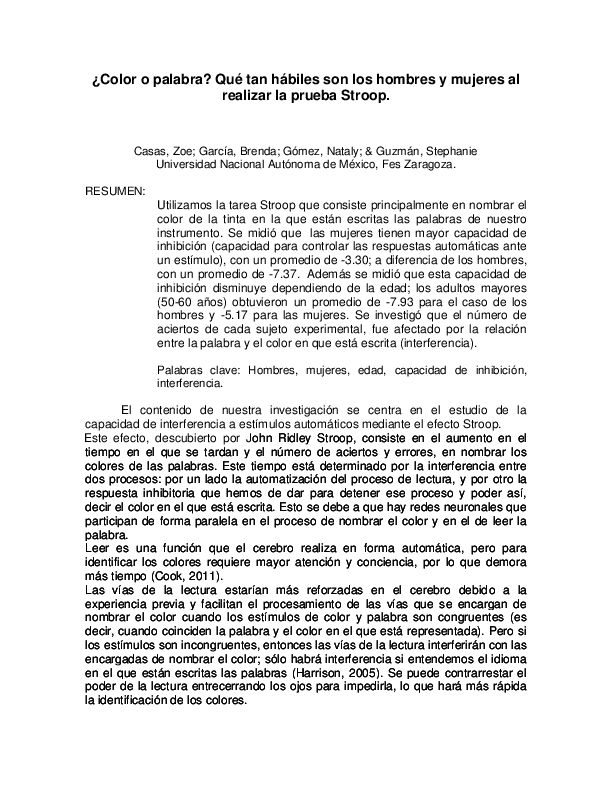 (DOC) Efecto Stroop.