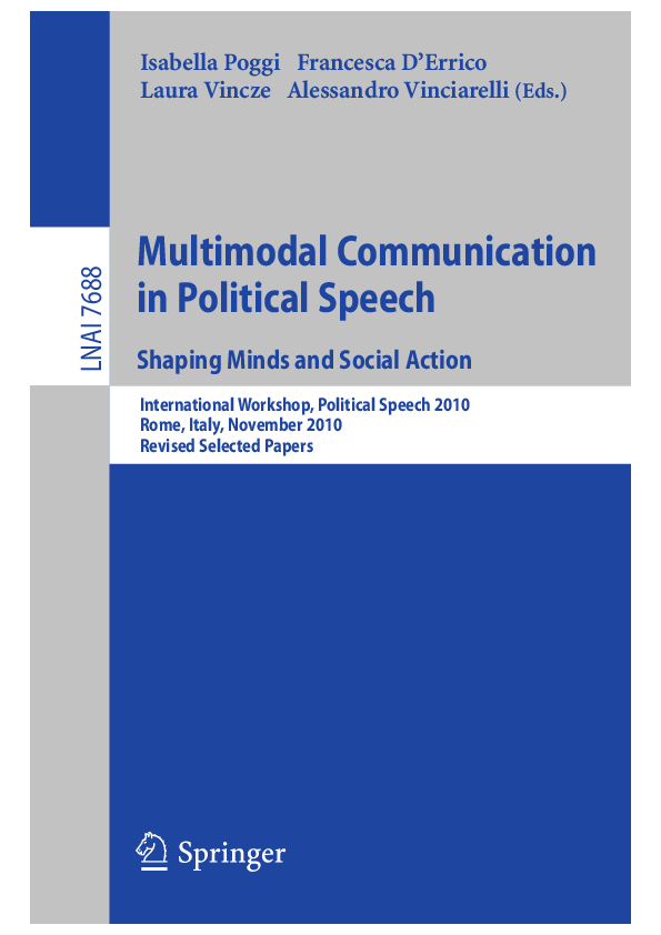 (PDF) Multimodal Communication in Political Speech Shaping Minds and ...