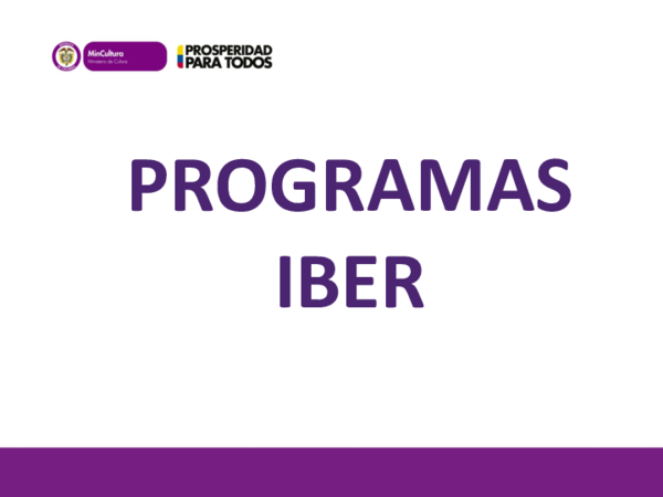 (PPT) Presentacion Programas IBER