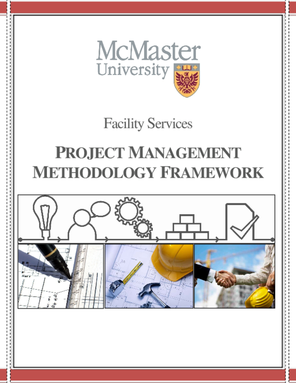 (PDF) Facility Services PROJECT MANAGEMENT METHODOLOGY FRAMEWORK