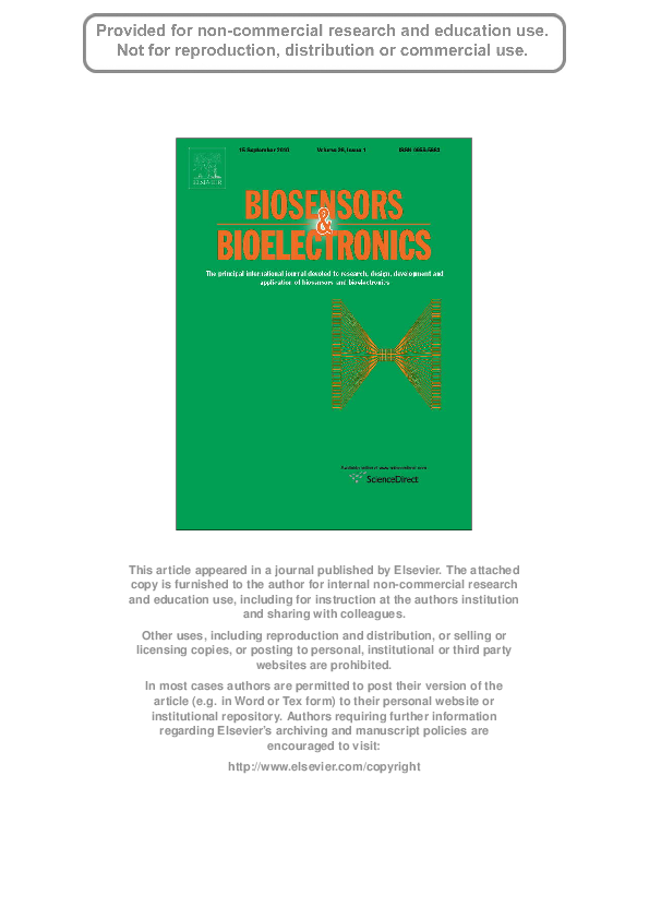2010 Biosens Bioelectron Phenanthroline