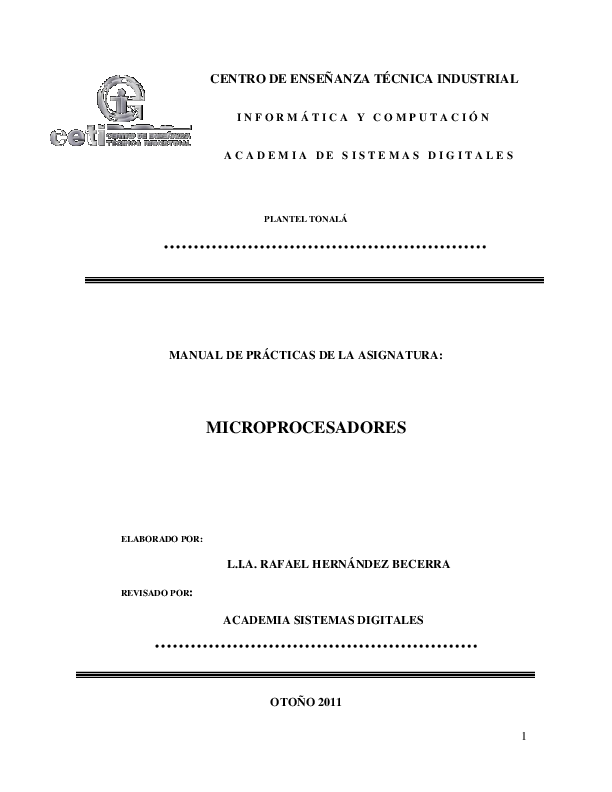 (PDF) CENTRO DE ENSEÑANZA TÉCNICA INDUSTRIAL MANUAL DE PRÁCTICAS DE LA ASIGNATURA ...