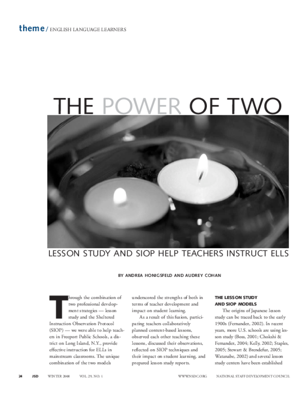 (PDF) The Power of Two