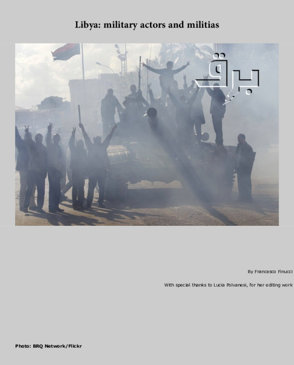 (PDF) Libya: Military actors and Militias