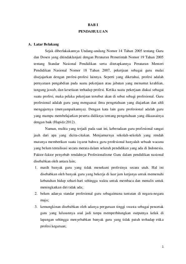 (DOC) Draft Proposal rejang lebong