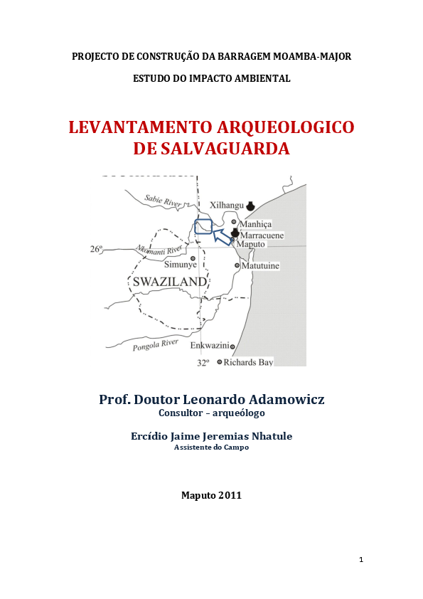 (PDF) PROJECTO DE CONSTRUÇÃO DA BARRAGEM MOAMBA-MAJOR ESTUDO DO IMPACTO ...
