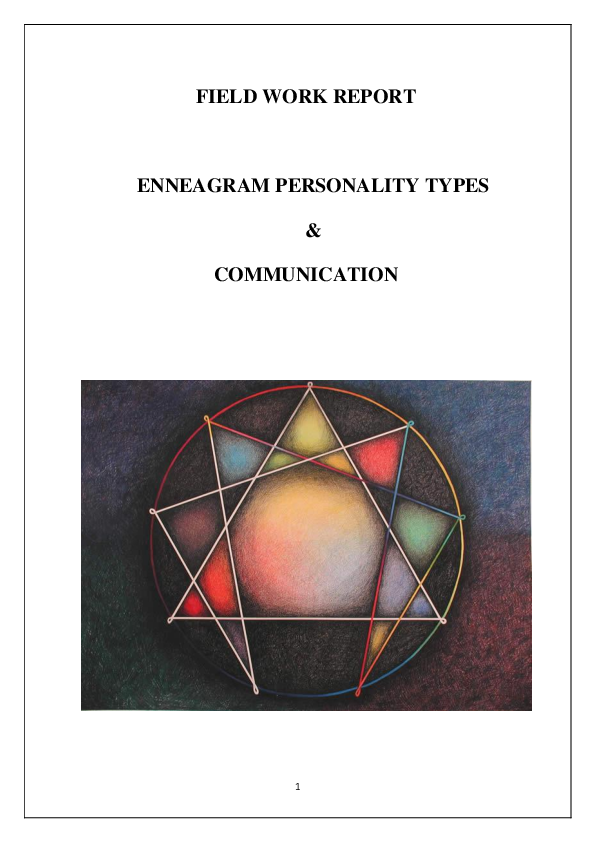 (DOC) Final FIELD WORK REPORT