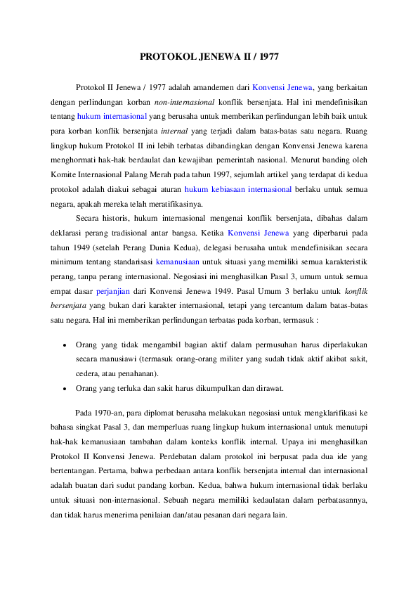 (DOC) PROTOKOL JENEWA II