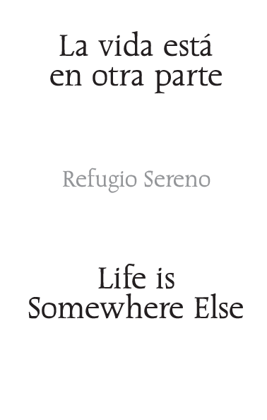 (PDF) La vida está en otra parte/ Life Is Somewhere Else