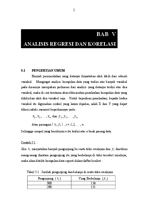 (DOC) Regresi-linier