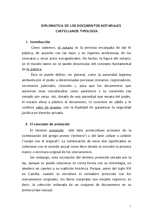Ejemplos De Documentos Notariales Traducción Jurada De Escrituras