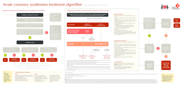 (PDF) Acute coronary syndromes treatment algorithm Updated September ...