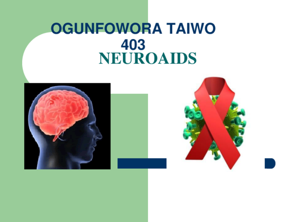 (PPT) neuroaids ppt