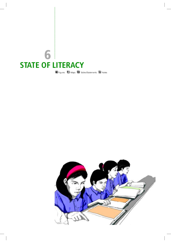 (PDF) STATE OF LITERACY Figures Maps Tables/Statements Notes