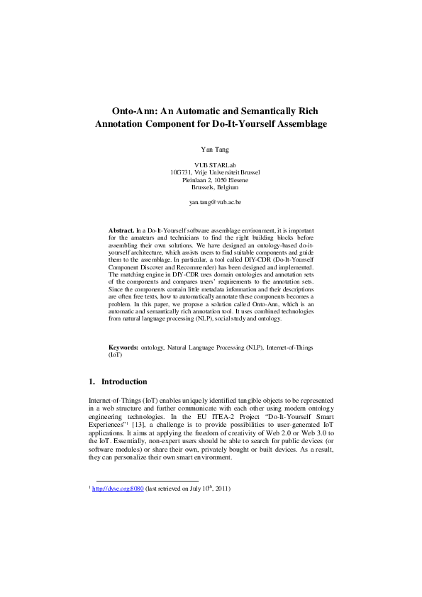 (PDF) Onto-Ann: An Automatic and Semantically Rich Annotation Component for Do-It-Yourself ...