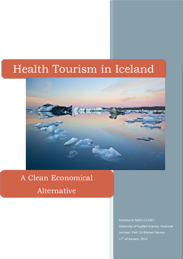 Health Tourism in Iceland