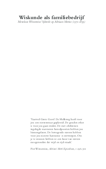 (PDF) (With Arjen Dijkstra, Piter van Tuinen and Djoeke van Netten ...