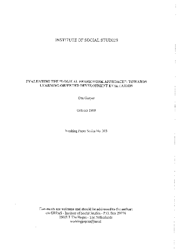 Pdf Evaluating The Logical Framework Approach Towards Learning