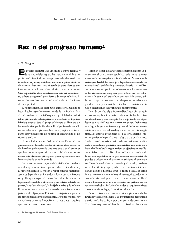 (PDF) Razón del progreso humano 1