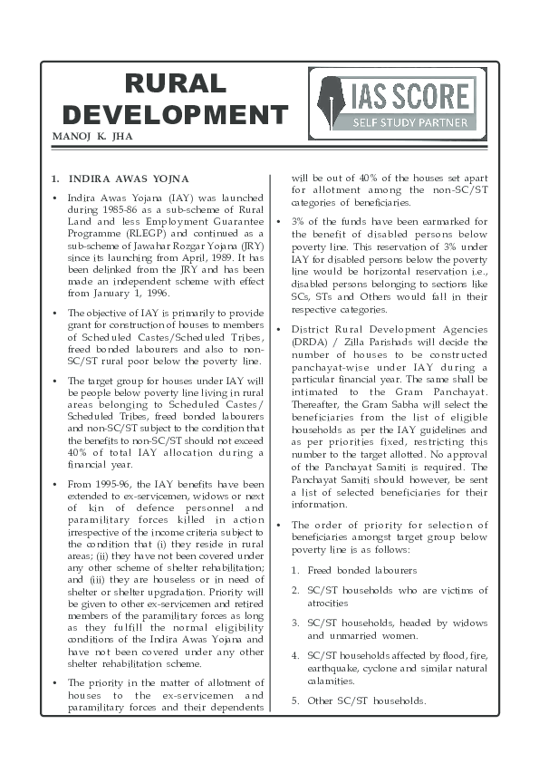 (PDF) RURAL DEVELOPMENT