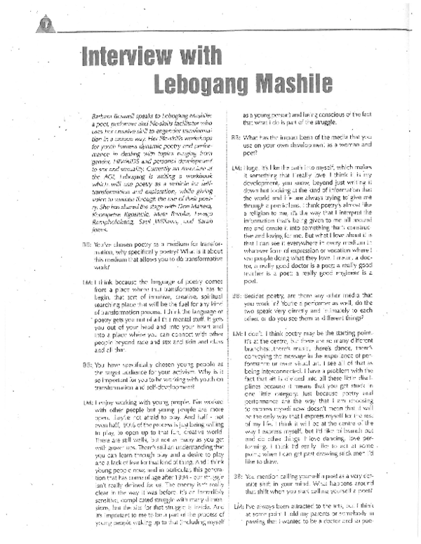 (PDF) Interview with Lebogang Mashile