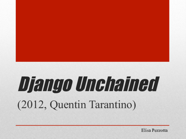 (PDF) Django Unchained and Django