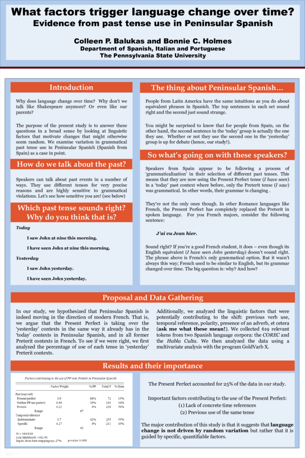 (PDF) Poster presentation: What factors trigger language change over ...