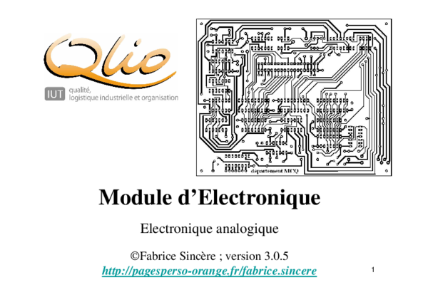 (PDF) Cours electronique analogique ch1 semi-conducteur