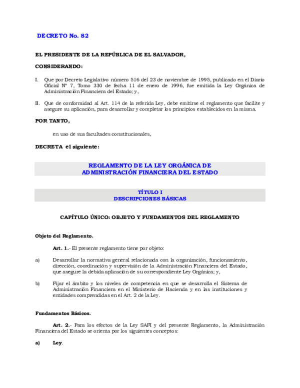 (PDF) DECRETO No. 82