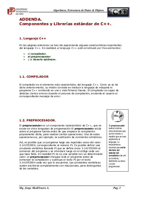 Pdf Algoritmos Estructura De Datos And Objetos