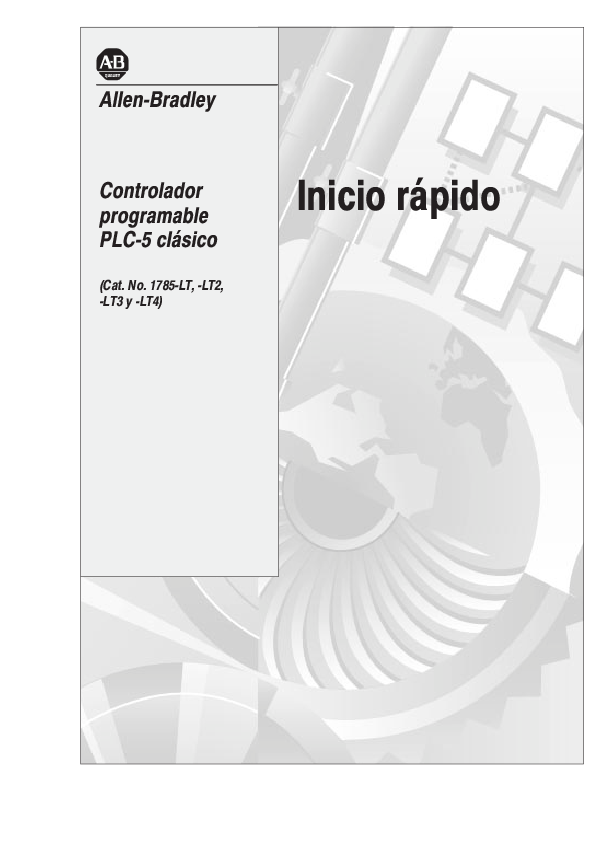 (PDF) Inicio rápido Controlador programable PLCĆ5 clásico