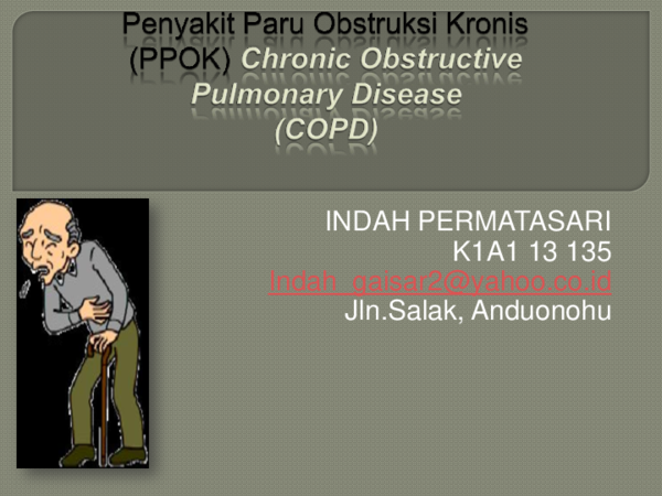 (PPT) Penyakit Paru Obstruksi Kronis - Copy