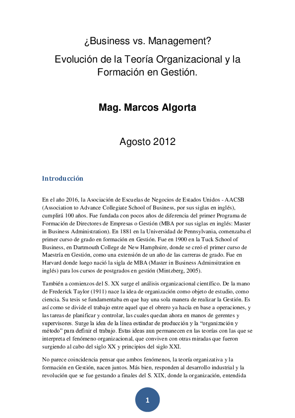 (PDF) Business vs Management