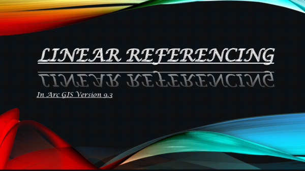 (PDF) LINEAR REFERENCING