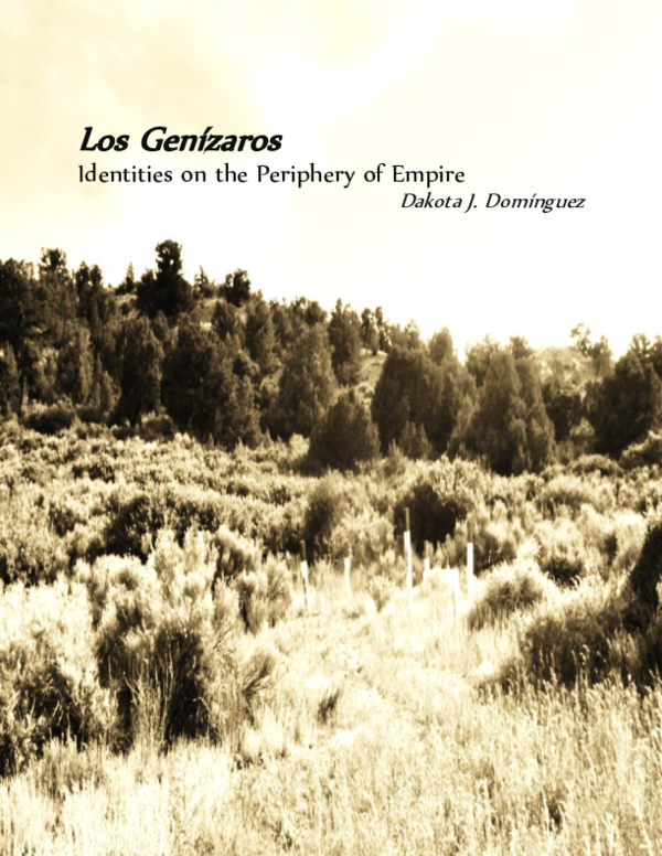 (DOC) Los Genizaros: Identities on the Periphery of Empire