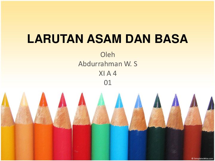 (PPT) Larutan asam basa